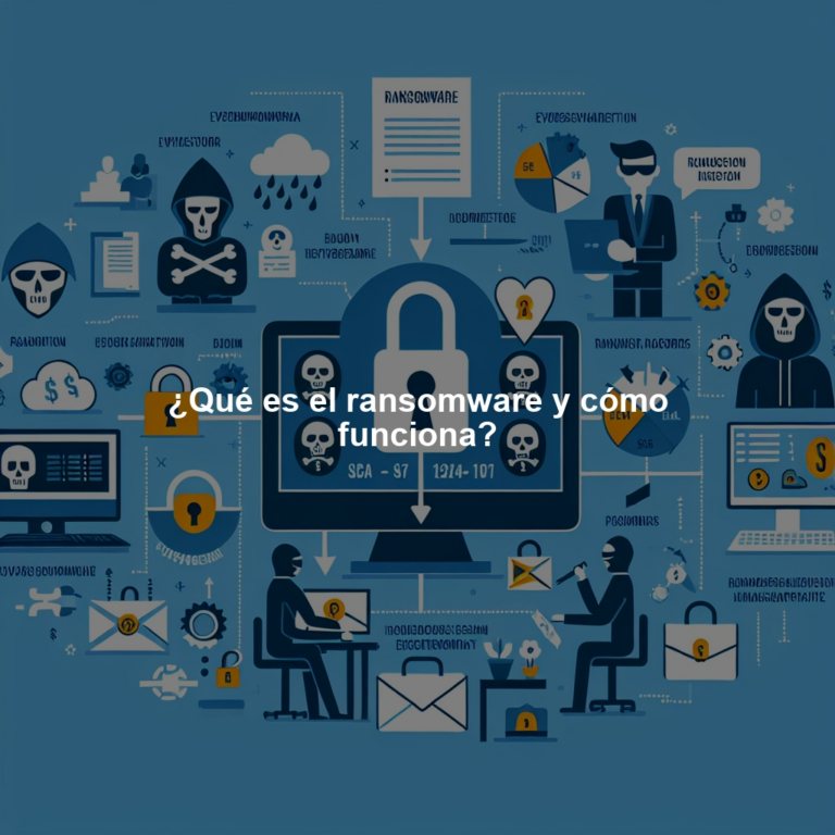 ¿Qué es el ransomware y cómo funciona?